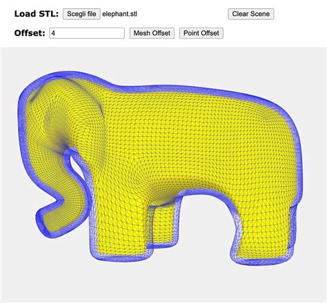 Offsetting A Mesh Showcase Threejs Forum