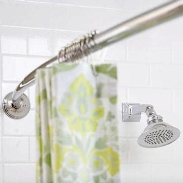 Longer Curtain For Curved Shower Rod Size Distance And Measurement
