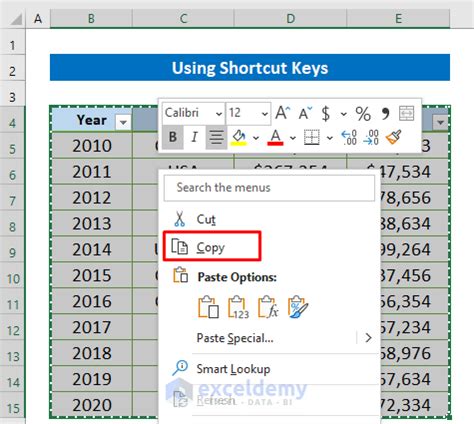 How To Copy Table From Excel To Word Easy Ways ExcelDemy