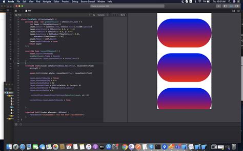 Ios Gradient Isnt Filling Uitableviewcell Stack Overflow