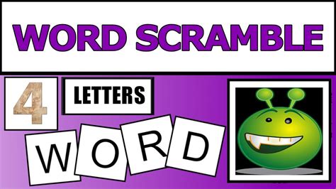 Scrambled Words Games Jumbled Word Game Guess The Word Game Word