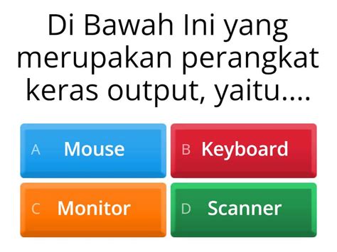 perangkat keras quiz