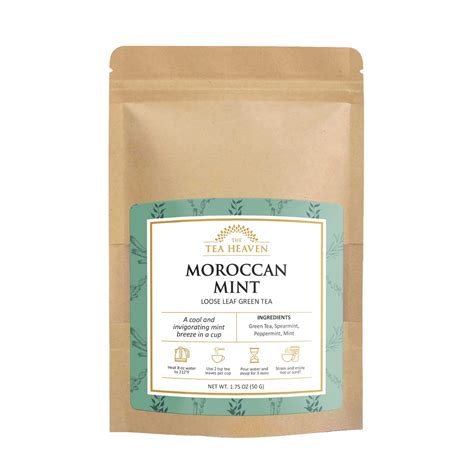 Moroccan Mint Loose Leaf Tea The Tea Heaven