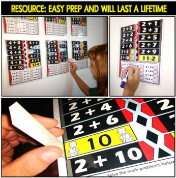 Math Operations Interactive Foldable Notebook TpT