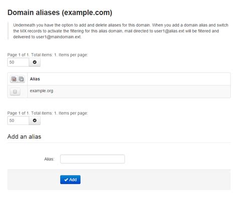 Domain Aliasing Knowledge Base