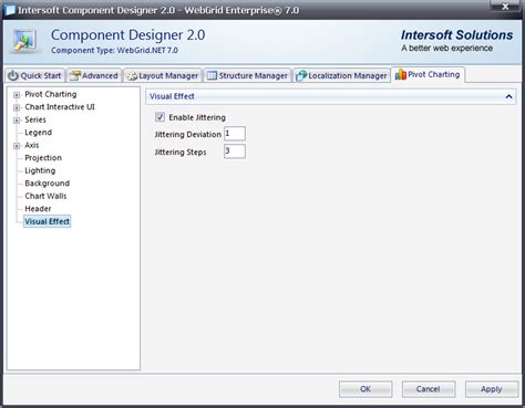 Intersoft Solutions Support Webgrid Tutorial Configure Pivot