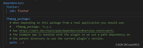 Flutter 将ffmpeg动态库制做成插件flutter Ffmpeg Csdn博客
