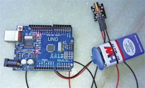 Interfacing A Ky 008 Laser Led Module With Arduino Full Electronics