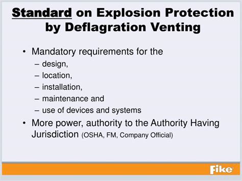 Ppt Nfpa 68 2007 Powerpoint Presentation Id1246297