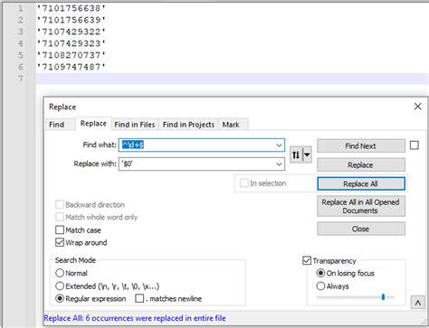 Replace How To Put The Same Character In The Beginning Of All Rows