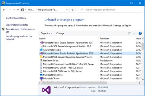 Visual Studio 2019 1690 Ssis Script Task Vsta Wont Load Microsoft Qanda