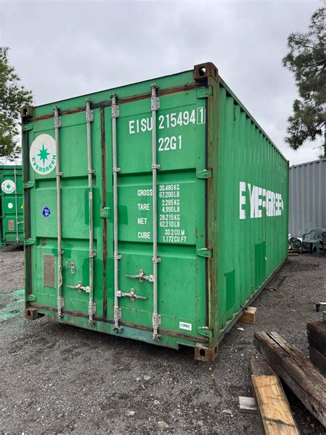 20 Foot Shipping Containers Wind And Water Tight For Sale In Palm