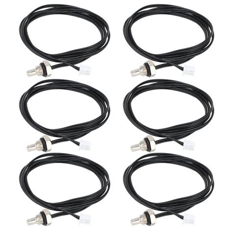 Sensor Termistor 10 Piezas Cabeza Hexagonal Ntc Sonda De Temperatura Sensible Para Medir