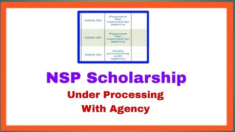 Nsp Scholarship Under Process With Agency Sajad Speaks