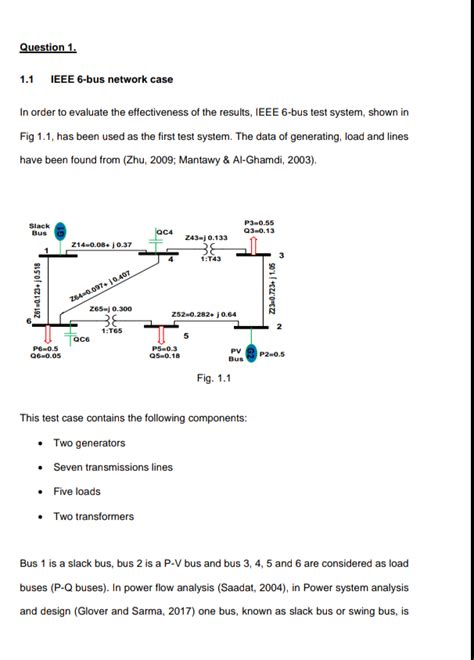 11 Ieee 6 Bus Network Case In Order To Evaluate The
