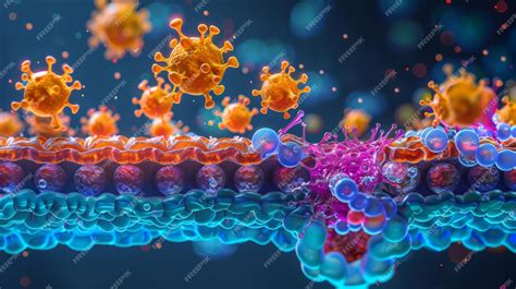 Premium Photo Phospholipids Forming A Cell Membrane Bilayer