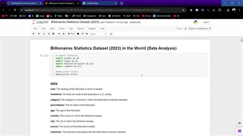 Engr Aamir Jamil On Linkedin Billionaires Dataanalysis Billionaires Datascience