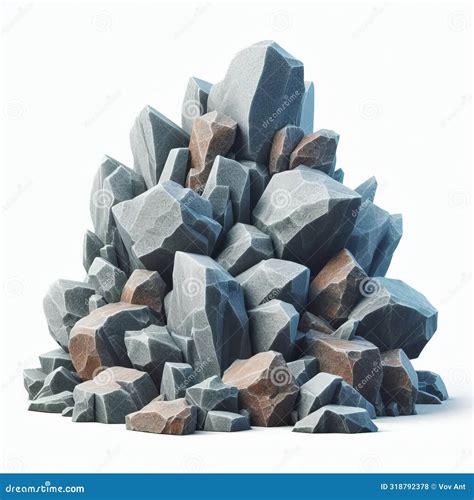 Granite Coarse Grained Igneous Rock Composed Of Quartz Royalty Free