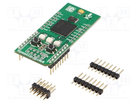 speakup 2 click mikroe click board prototype board comp ft900