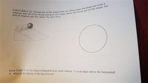 Solved Extra Credit Choose Any Of The Shapes Tha Chegg Com