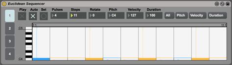 Roben Kleene Euclidean Sequencer