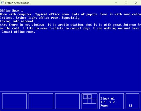 Frozen Arctic Station Amnesia And Office Rooms Basic Pascal By Dimalink