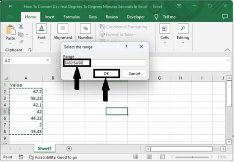 excel 如何把十进制的度数转换为度数分秒 极客教程