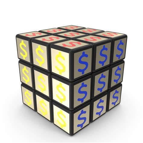 Rubiks Cube Dollar Sign Symbol 3d Object 2600123555 Shutterstock