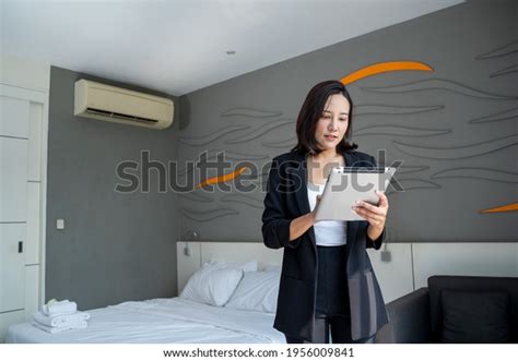 Hotel Checking Tablet Photos And Images Shutterstock