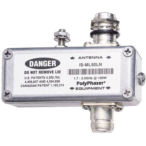 Polyphaser 6 0 10 0 Ghz Micro Arrestor