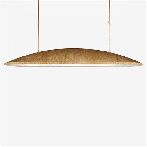 Kelly Wearstler Utopia Large Linear Pendant With Frosted Acrylic