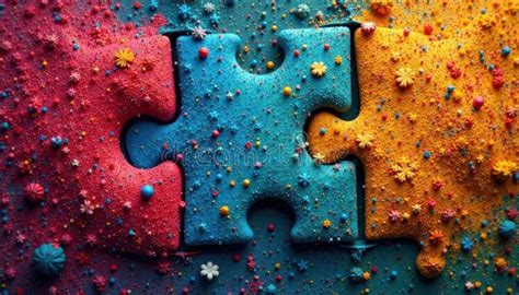 Perfectly Joined Elements No Visible Separation Joined Intact Continuous Stock Illustration