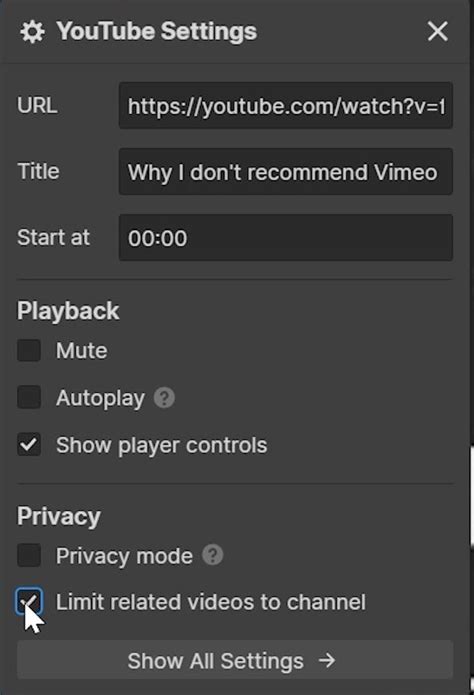 How To Disable Related Videos On Youtube Embeds In 2023