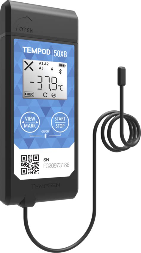 Tempod 50XB Temperature Bluetooth Data Logger Loggershop