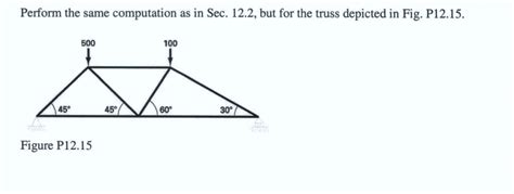 Solved Perform The Same Computation As In Sec 122 ﻿but