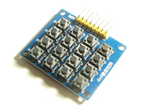Module Arduino 4x4 Matrix 16 Keypad Keyboard