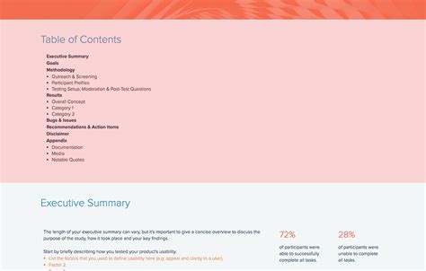 Usability Test Report Template Creative Template Inspiration