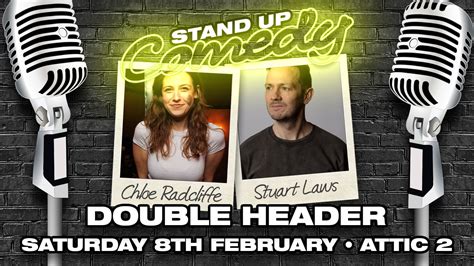 Comedy Stand Up Double Header In Southampton Saturday 8th February