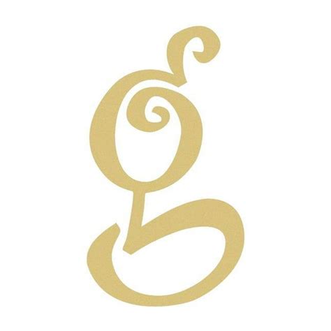 Fancy Lowercase G