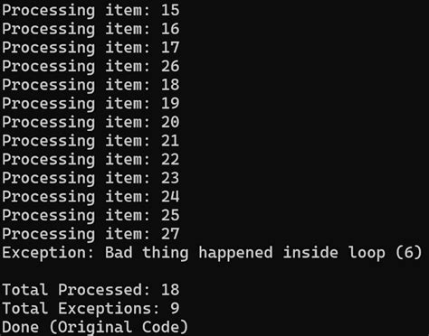 Jeremy Bytes Parallelforeachasync And Exceptions