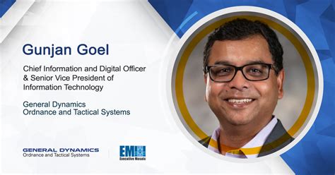 Gunjan Goel Named Chief Information And Digital Officer Svp At General Dynamics Ots Govcon Wire