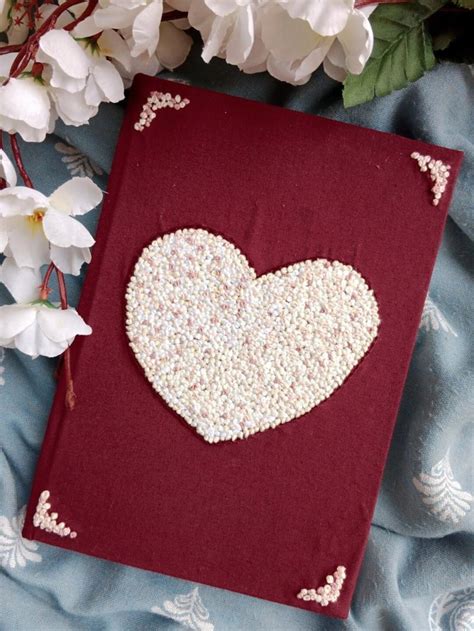 suchita kumar on linkedin hand embroidered notebook or diary etsy