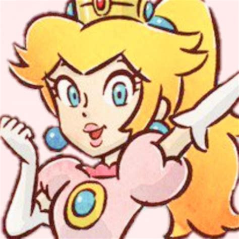 Princess Peach Icon Peach Art Super Princess Peach Nintendo Princess
