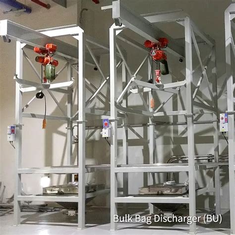 Bulk Bag Discharger Bu Dust Free Bulk Bag Discharger Bup Tou Mou International Co Ltd