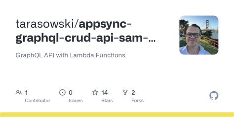 GitHub Tarasowski Appsync Graphql Crud Api Sam Template GraphQL API With Lambda Functions