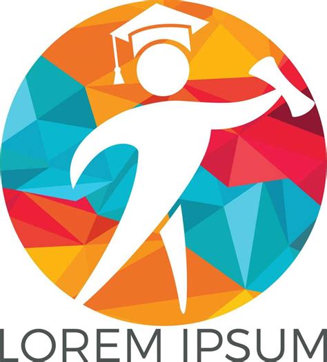 Student Logo Design Education Logotype 11715662 Vector Art At Vecteezy