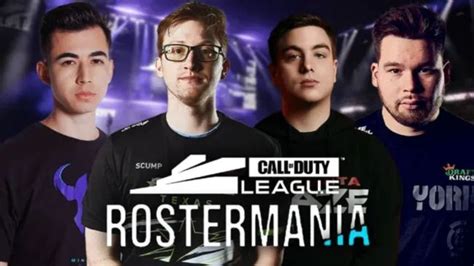 All Cod Rostermania 2023 Rosters Listed Touch Tap Play