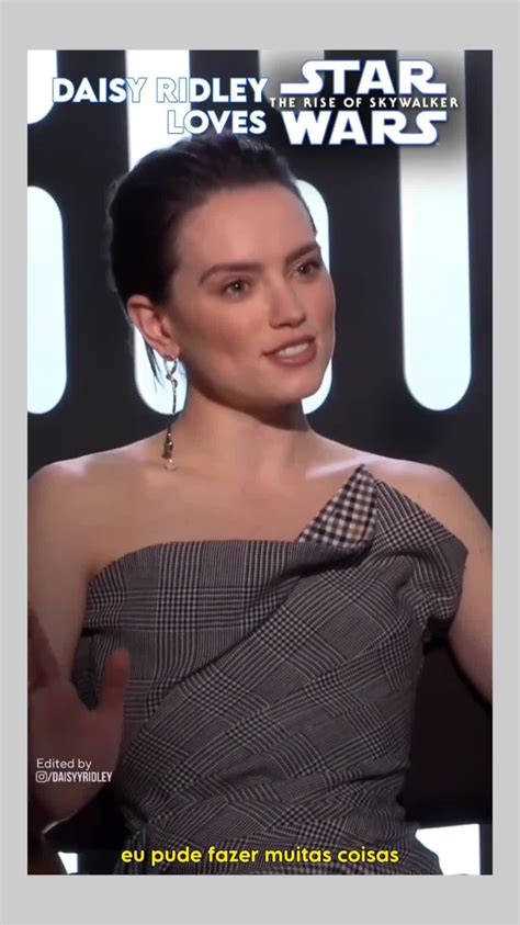 It Warms My Heart Knowing How Pleased Daisy Ridley Is With Tros The