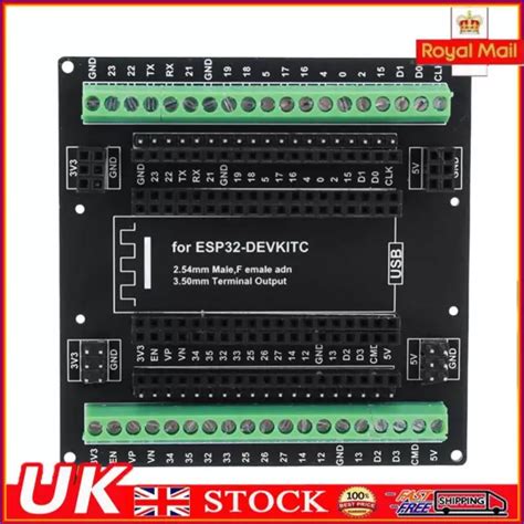 381mm 015inch Terminal Gpio Expansion For Esp32 Devkitc Esp Wroom 32 £919 Picclick Uk