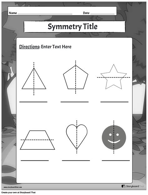 Symmetry Worksheets Symmetry Worksheet Pack Complete The Symmetrical
